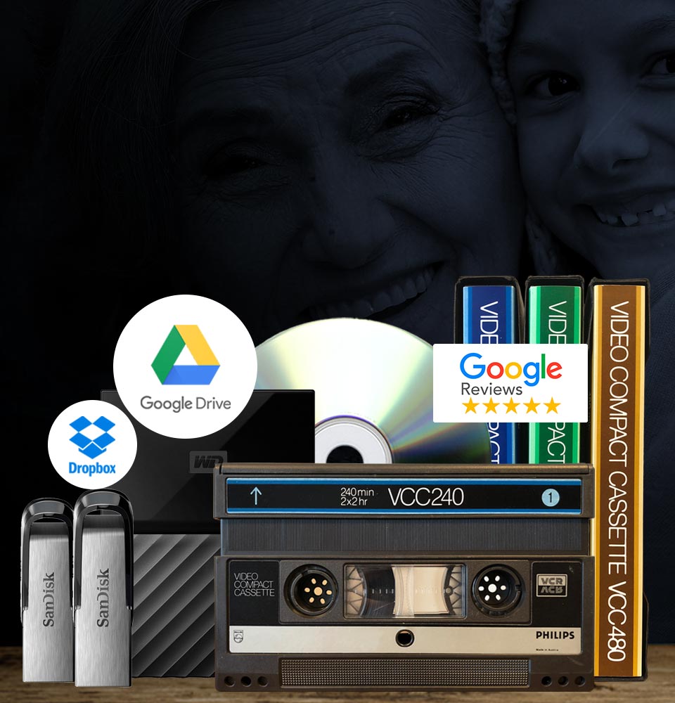 Video 2000 bånd til DVD og USB-stick - Danmarks absolut laveste pris