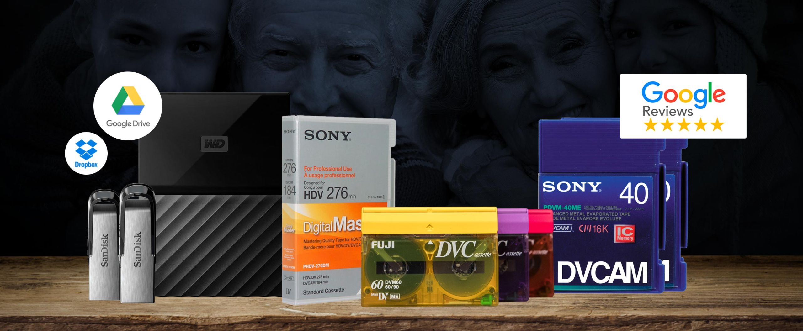 Mini DV bånd til DVD og USB-stick - Danmarks absolut laveste pris